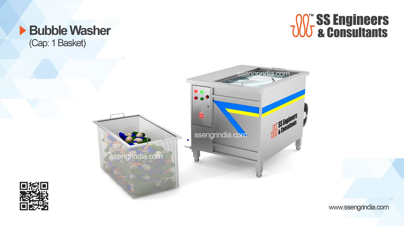 Bubble Washer, Vegetable Washer