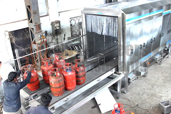 Cylinder Washer, LPG Cylinder Washer, LPG Cylinder Degreasing, LPG ...